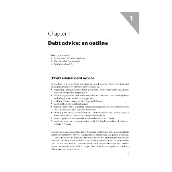 Debt Advice Handbook, 15th ed